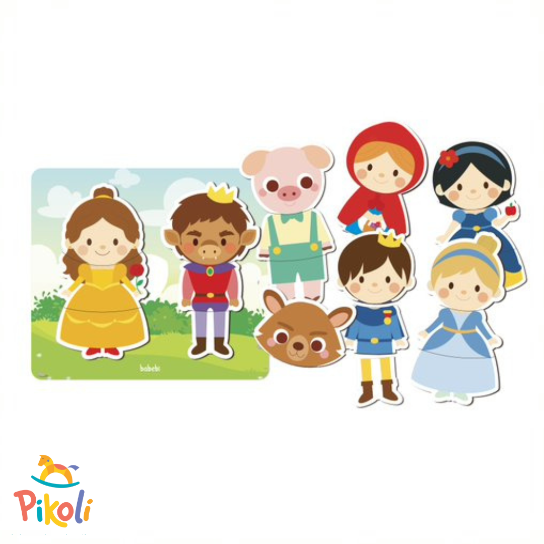 Magnético - Contos De Fadas - Pikoli Brinquedos Educativos