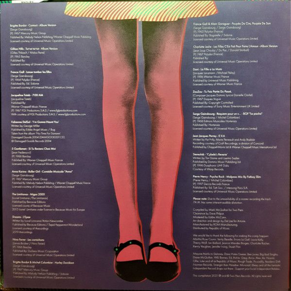 Pop Psychedelique - the Best Of French Psychedelic Pop 1964-2019 LP ...