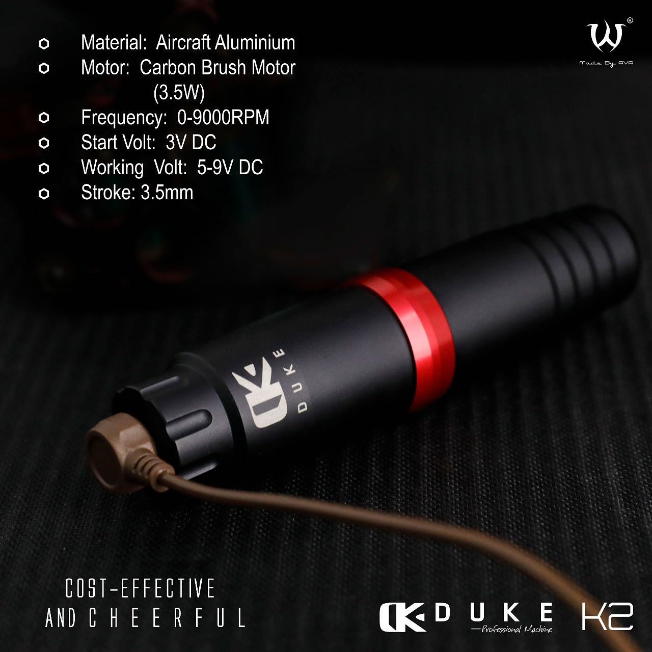 Máquina Pen Ava Duke Gold - K2005 - Brvce Supply