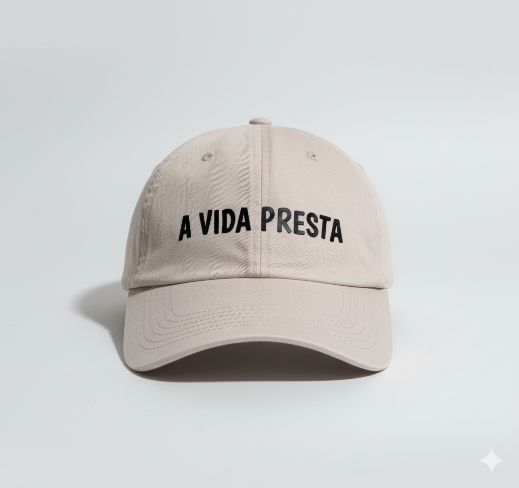 Kit Eco Bag e Boné "A Vida Presta" - 121 Estampas