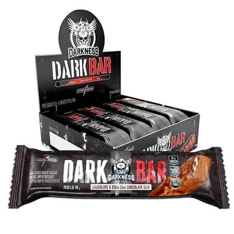 Dark Bar (Caixa c/ 8un de 90g) Integralmedica | B2S Distribuidora - B2S ...