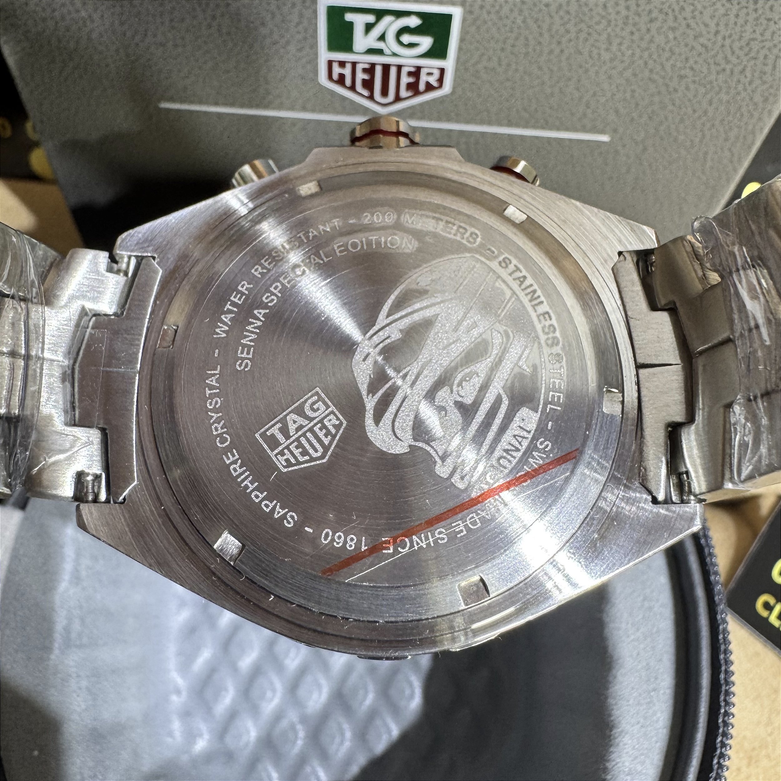 Tag Heuer Formula 1 Chronograph x Senna Ref.CAZ201D.BA0633 - VMAX ATACADO
