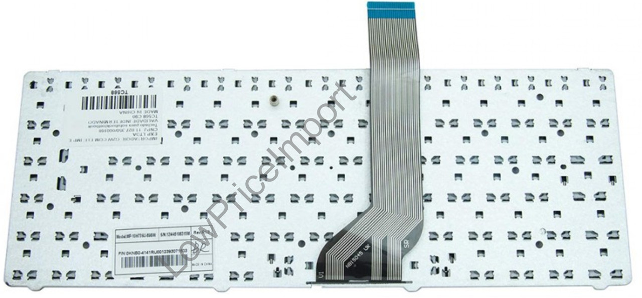 Teclado Para Notebook Asus A85 | Preto ABNT2 | Atacadão das Fontes ...