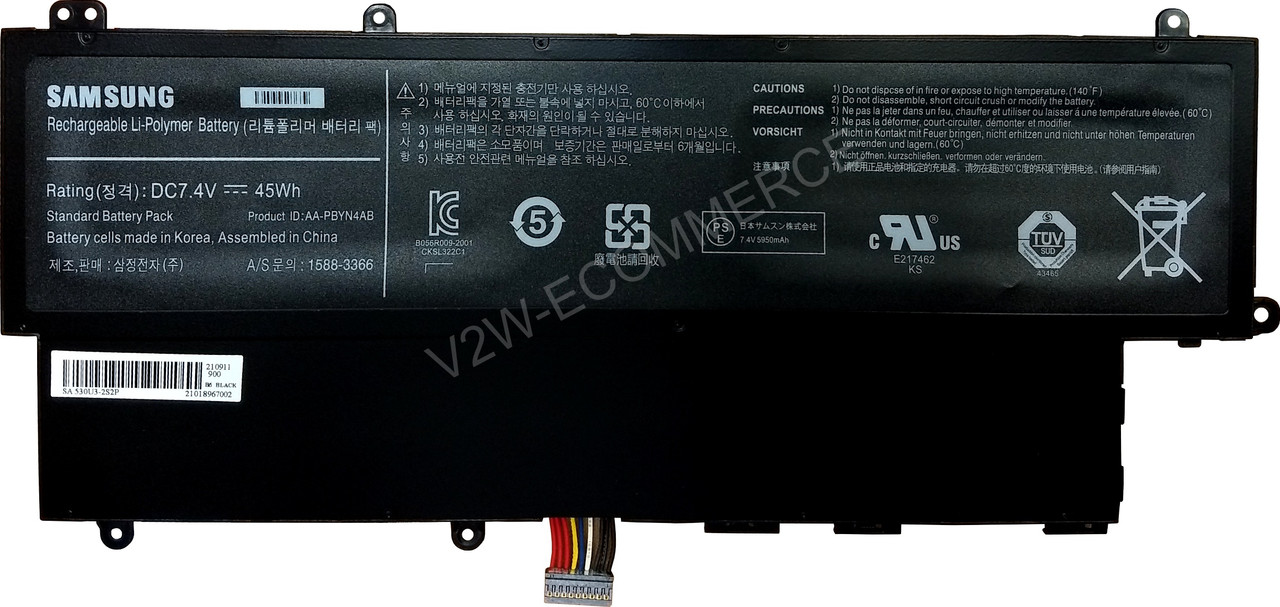 Bateria Para Notebook Samsung NP532U3C | Polímero | Atacadão das Fontes ...