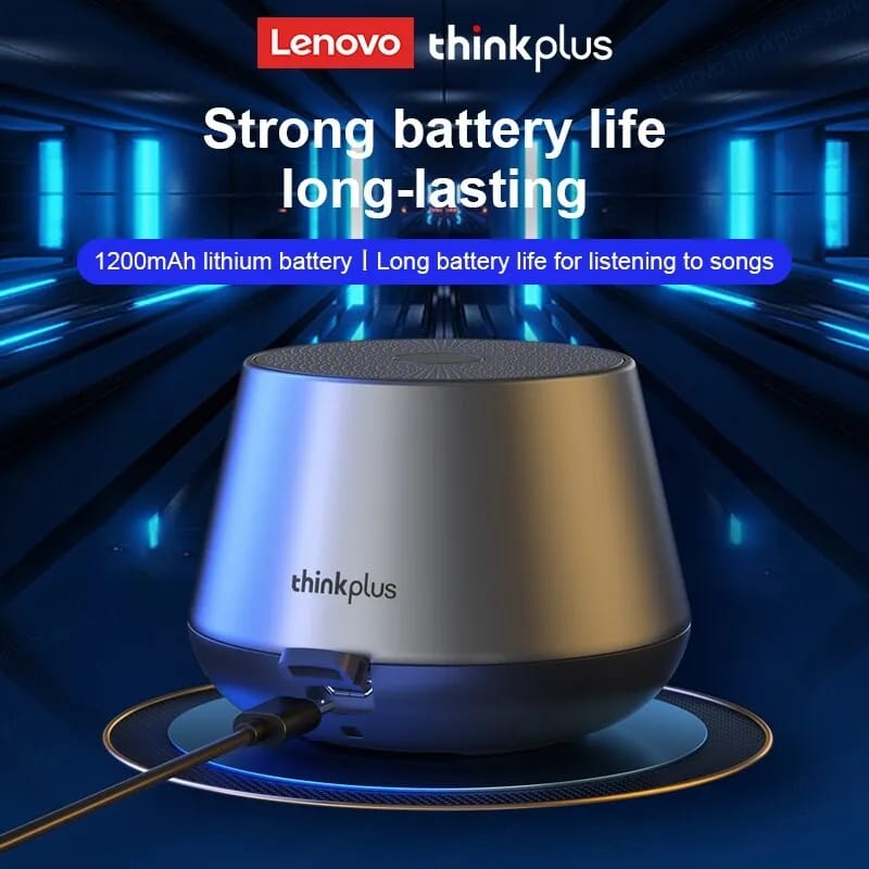 Caixa de Som Portátil Lenovo ThinkPlus K3 Pro Bluetooth 5.0 - Cadê Meu Jogo
