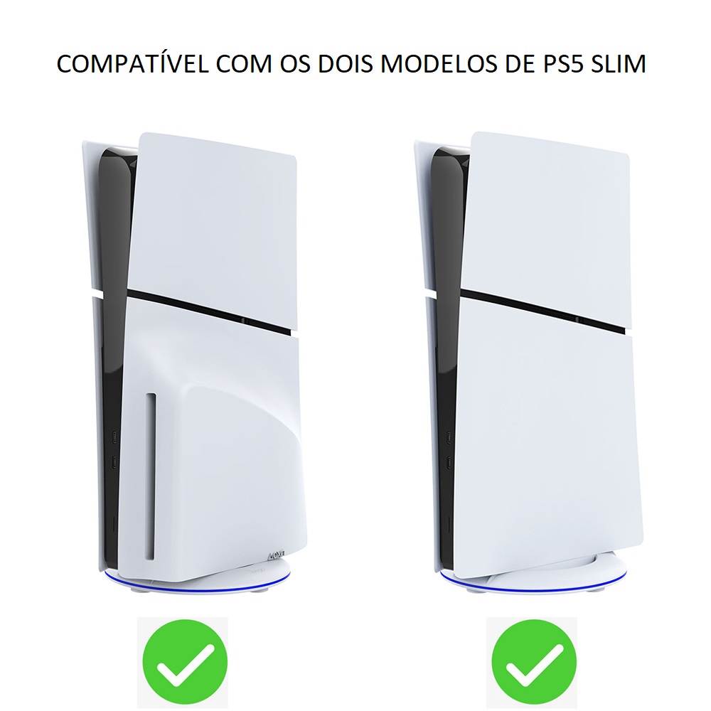 Base Vertical Antiderrapante Para PS5 Slim Ípega - Cadê Meu Jogo