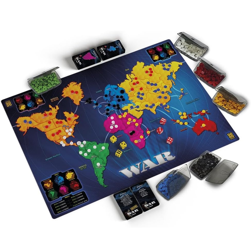 Jogo de Tabuleiro War Grow - Cadê Meu Jogo
