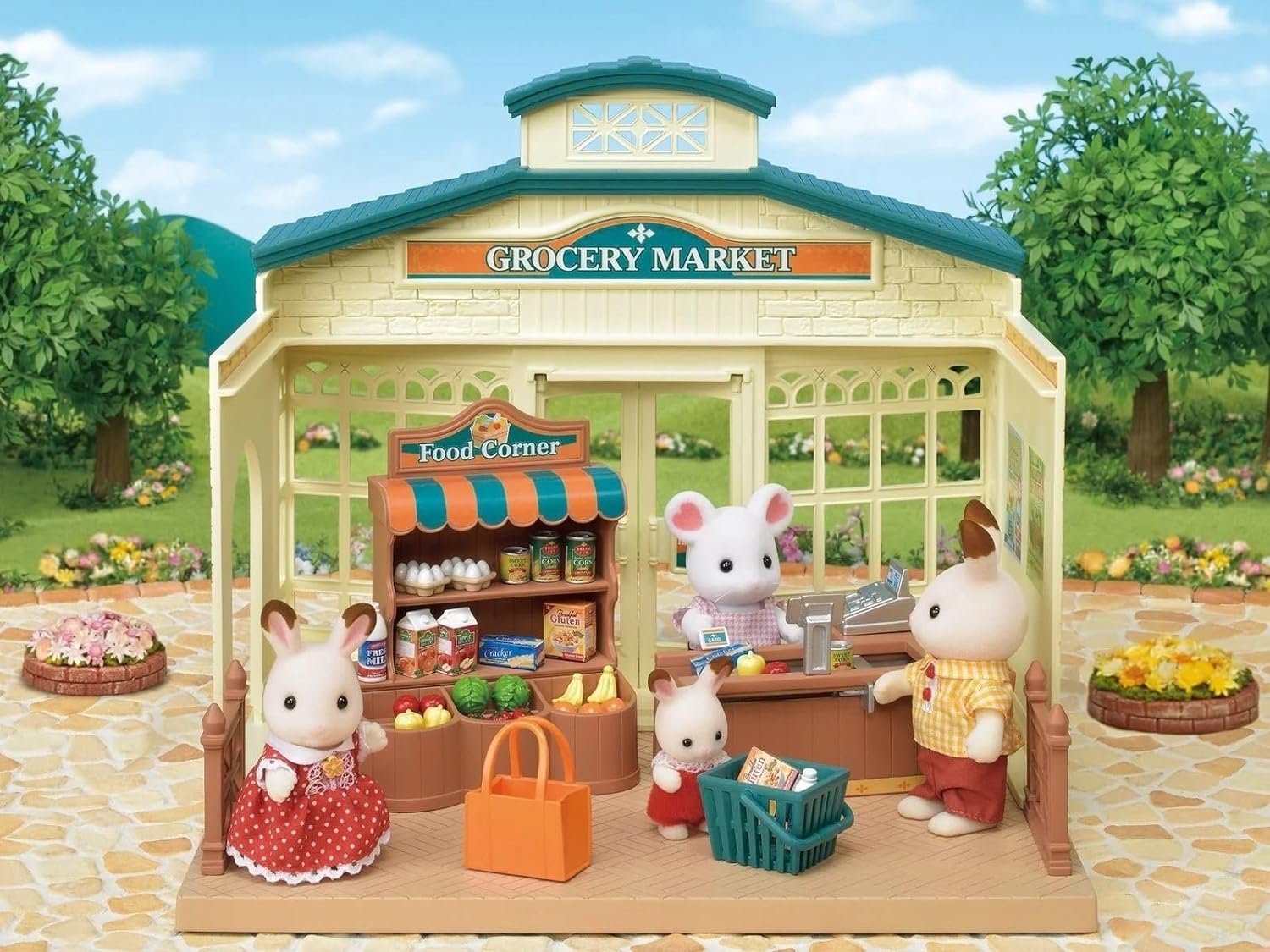 Mini Mercado Sylvanian Families - Cadê Meu Jogo
