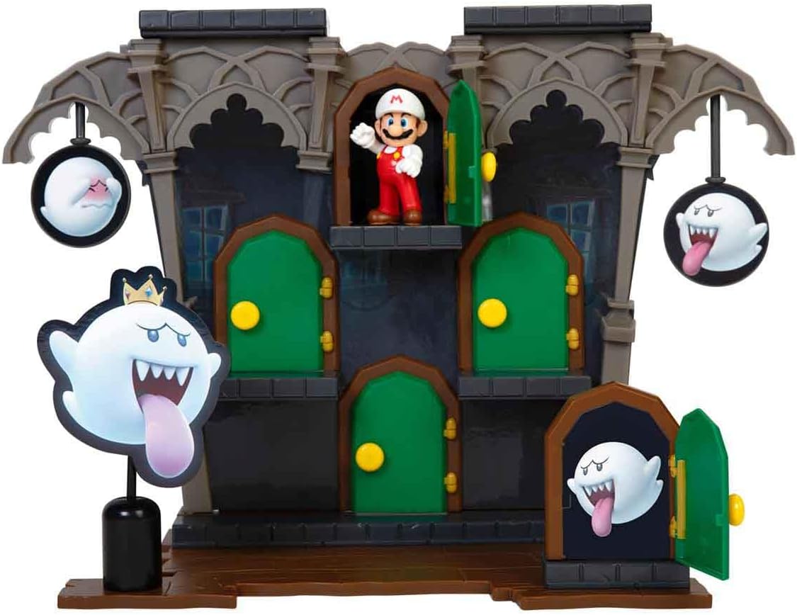 Playset Super Mario Deluxe Mansão Fantasma - Cadê Meu Jogo