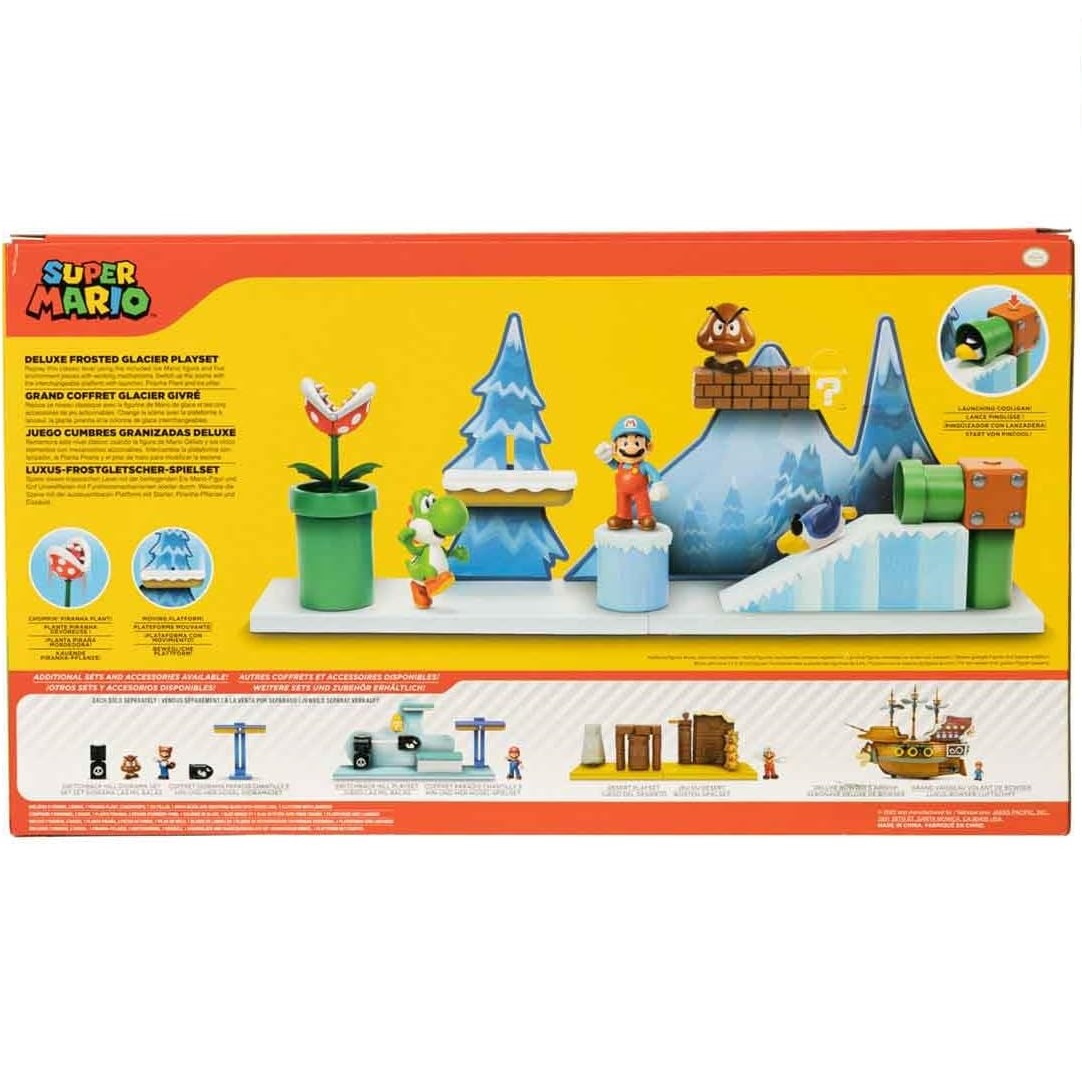 Playset Super Mario Deluxe Glacial - Cadê Meu Jogo