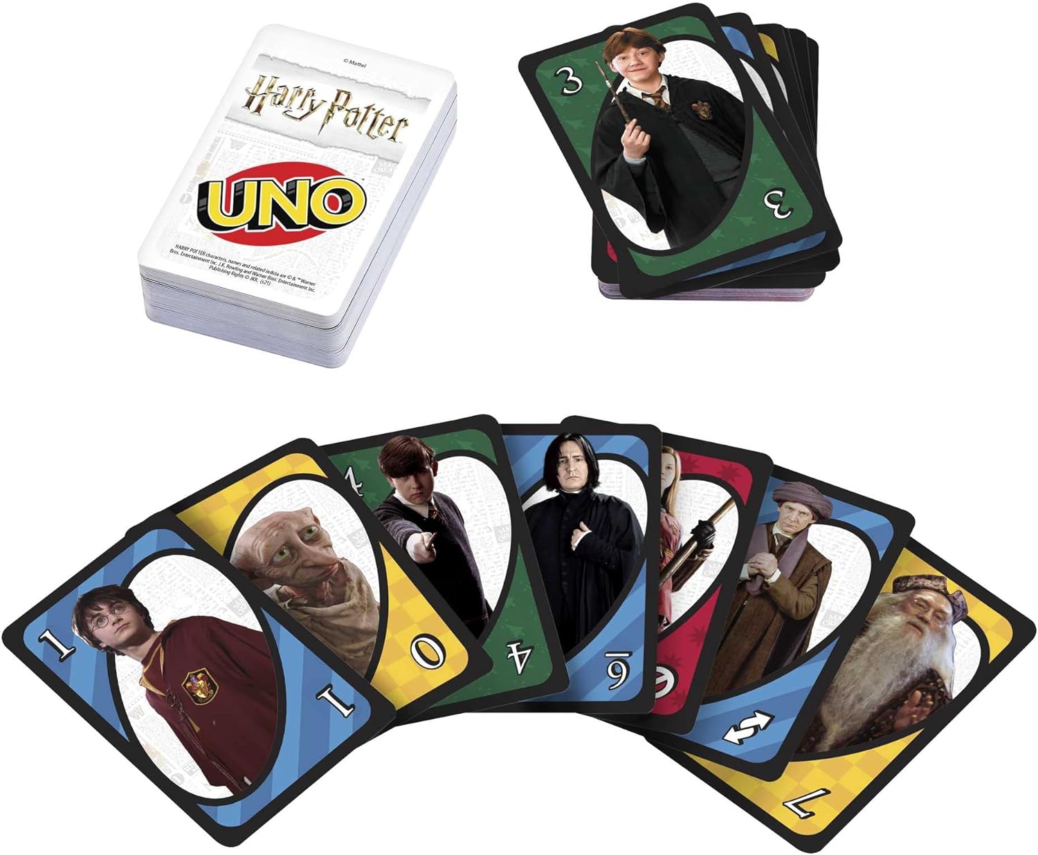 Jogo de Cartas Uno Harry Potter - Cadê Meu Jogo