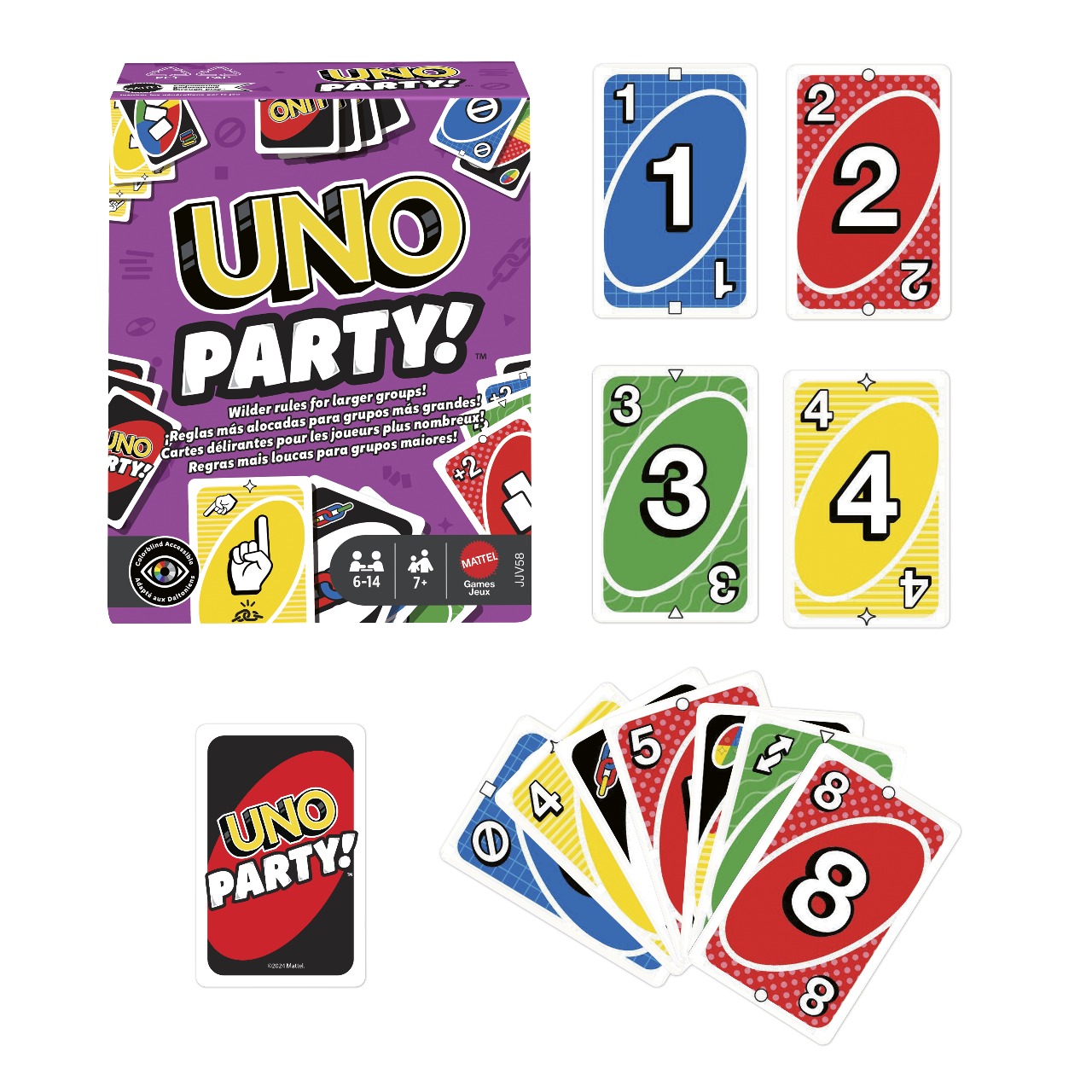 Jogo de Cartas Uno Party Refresh - Cadê Meu Jogo
