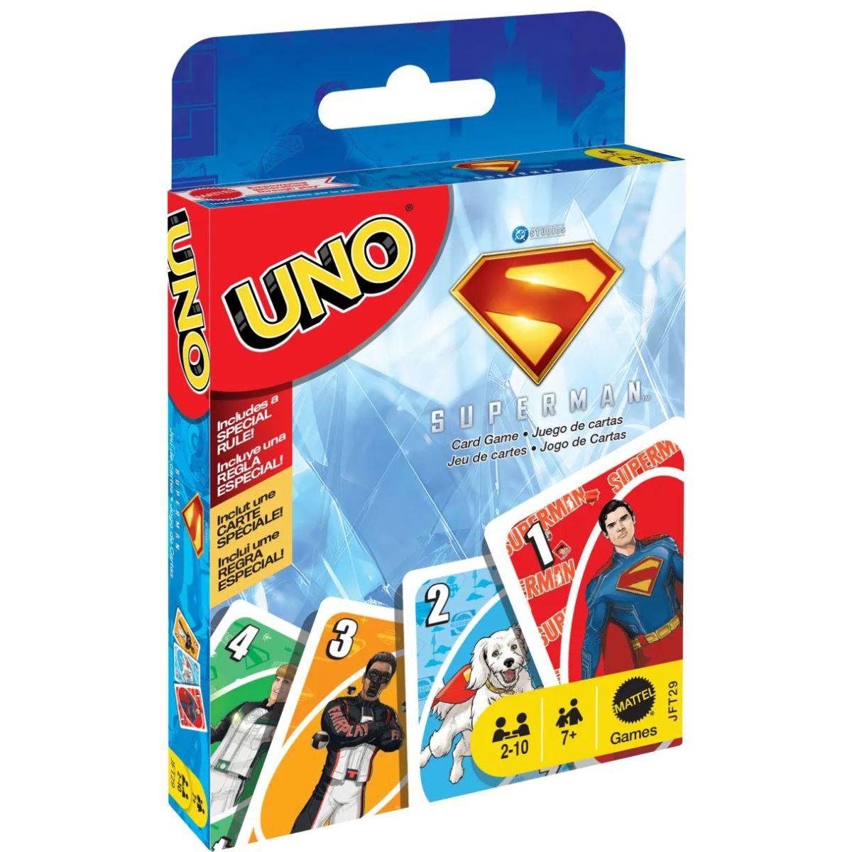 Jogo de Cartas Uno Superman - Cadê Meu Jogo