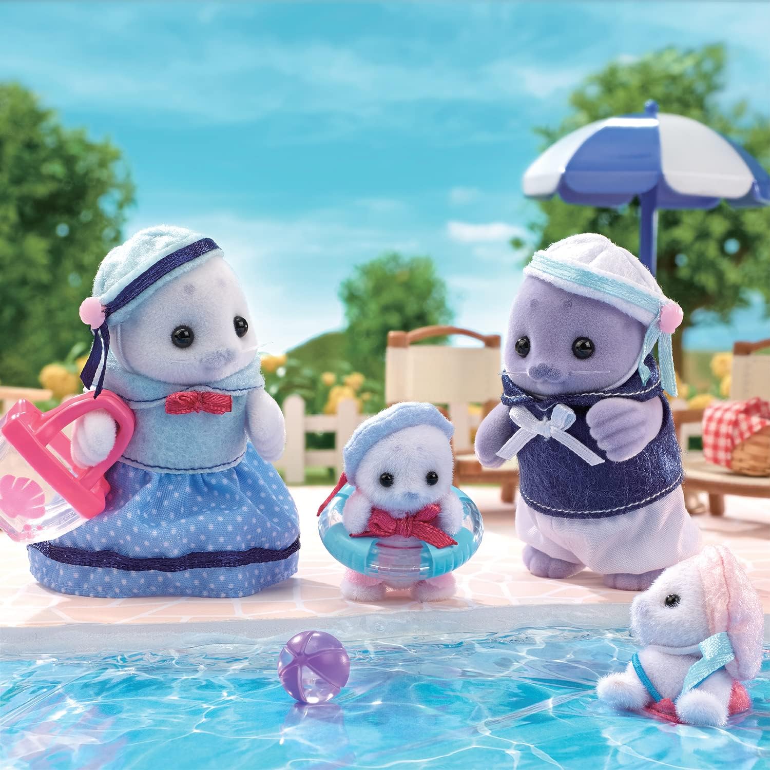 Família das Focas Sylvanian Families - Cadê Meu Jogo