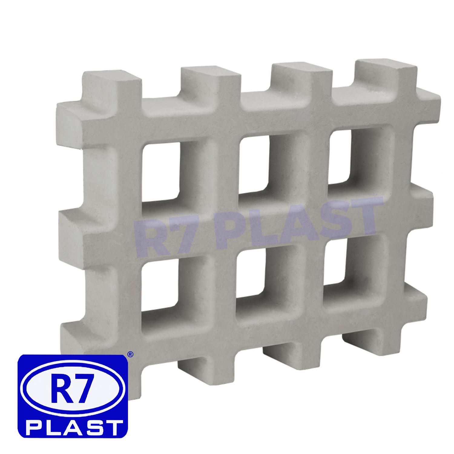 KIT C/ 10 UNIDADES, FORMA PLÁSTICA (R$53,79 UND) CONCREGRAMA 33x43x7cm - R7 PLAST - FORMAS ...