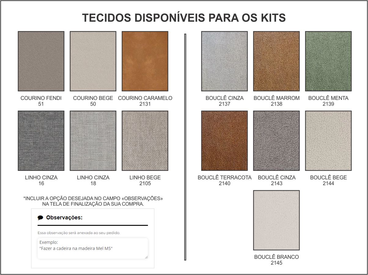 Kit Promocional 2 Poltronas Giratórias Lord 4657 - Lakhazza