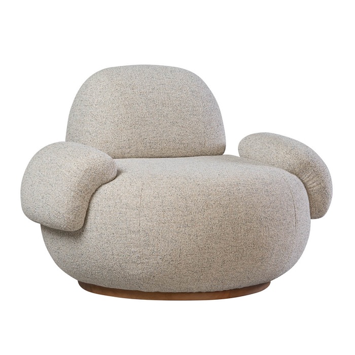 Poltrona Turtle | Design Moderno, Giratória e Sustentável - Lakhazza