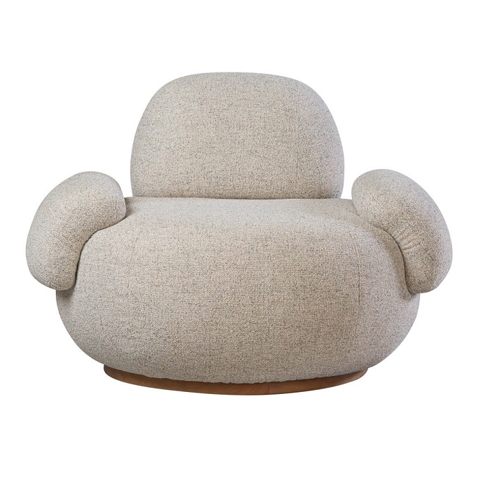 Poltrona Turtle | Design Moderno, Giratória e Sustentável - Lakhazza