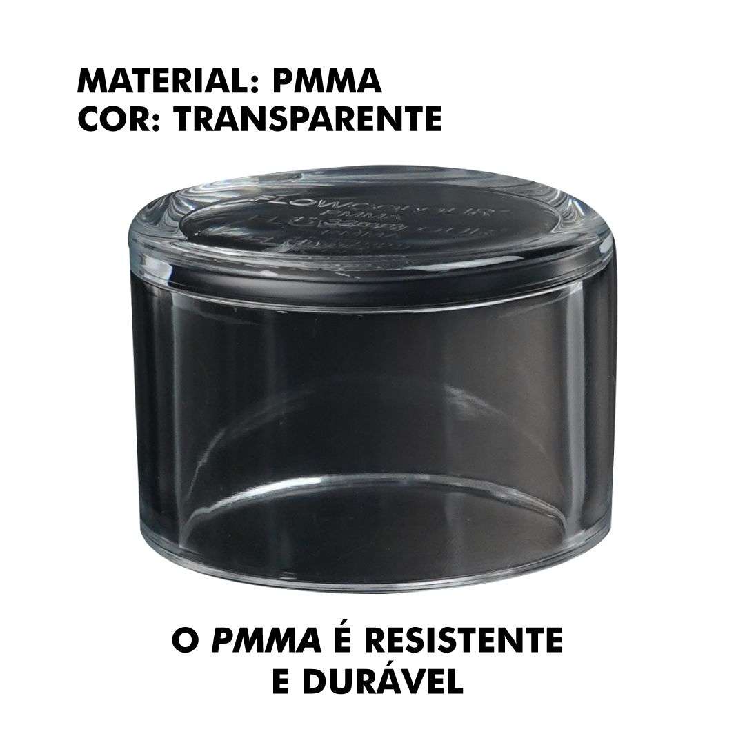 CAP SOLDÁVEL 1/2" PMMA TRANSPARENTE 20MM Kit 4 - Onda Sports, Pesca Sub ...