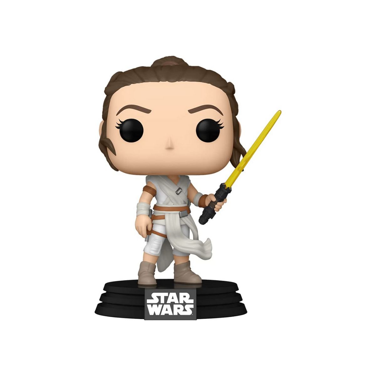 Funko Pop Star Wars 432 Rey Yellow Lightsaber - Game Games - A Loja ...
