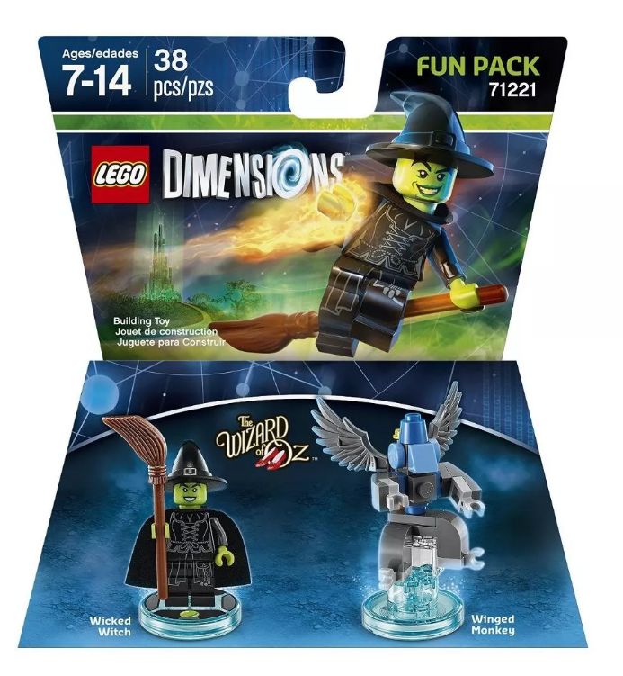 Wizard Of Oz Wicked Witch Fun Pack - Lego Dimensions - Game Games - A ...