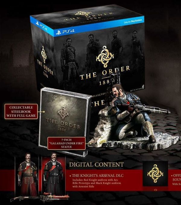 The Order: 1886 Collector's Edition PS4 - Game Games - A Loja Mais POP ...