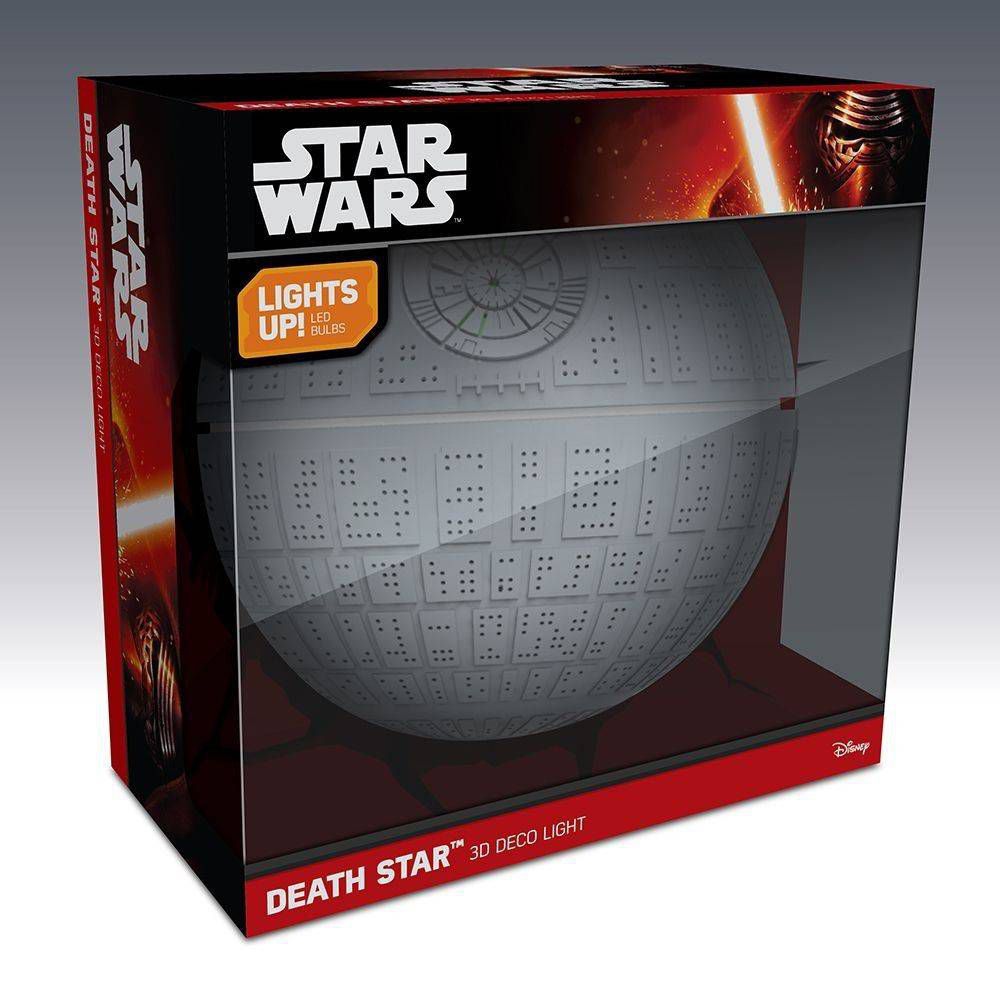 Luminária 3D Star Wars Estrela da Morte Death Star - Game Games - A ...
