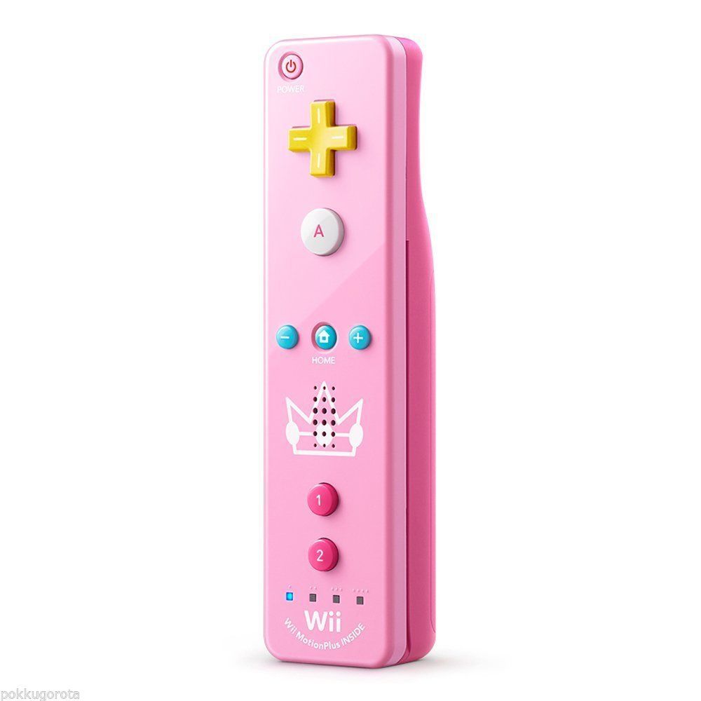 Controle Wii Wii U Remote Plus Peach - Game Games - A Loja Mais POP do ...