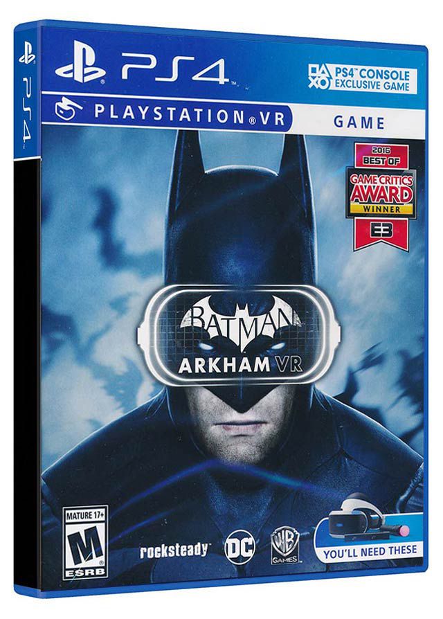 Batman Arkham VR - PS4 VR - Game Games - A Loja Mais POP do Brasil ...