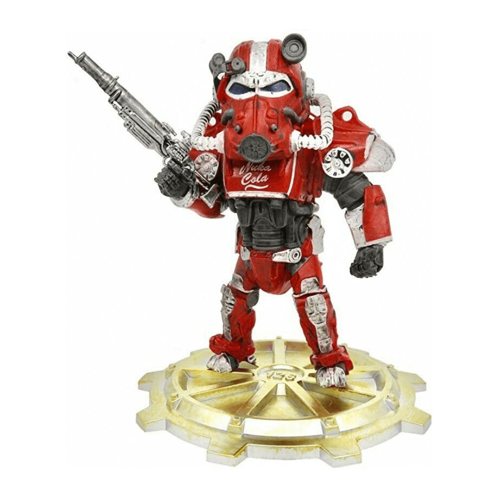 Fallout Nuka Cola Red Power Armor Figure Loot Crate - Game Games - A ...