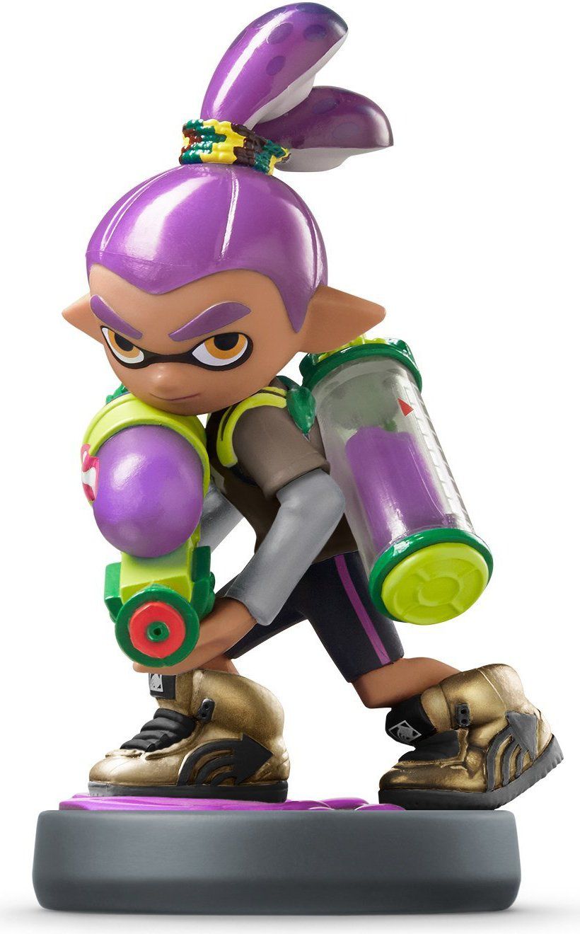 Amiibo Splatoon Series 3-Pack Inkling Girl, Boy e Squid (Alt Colors ...