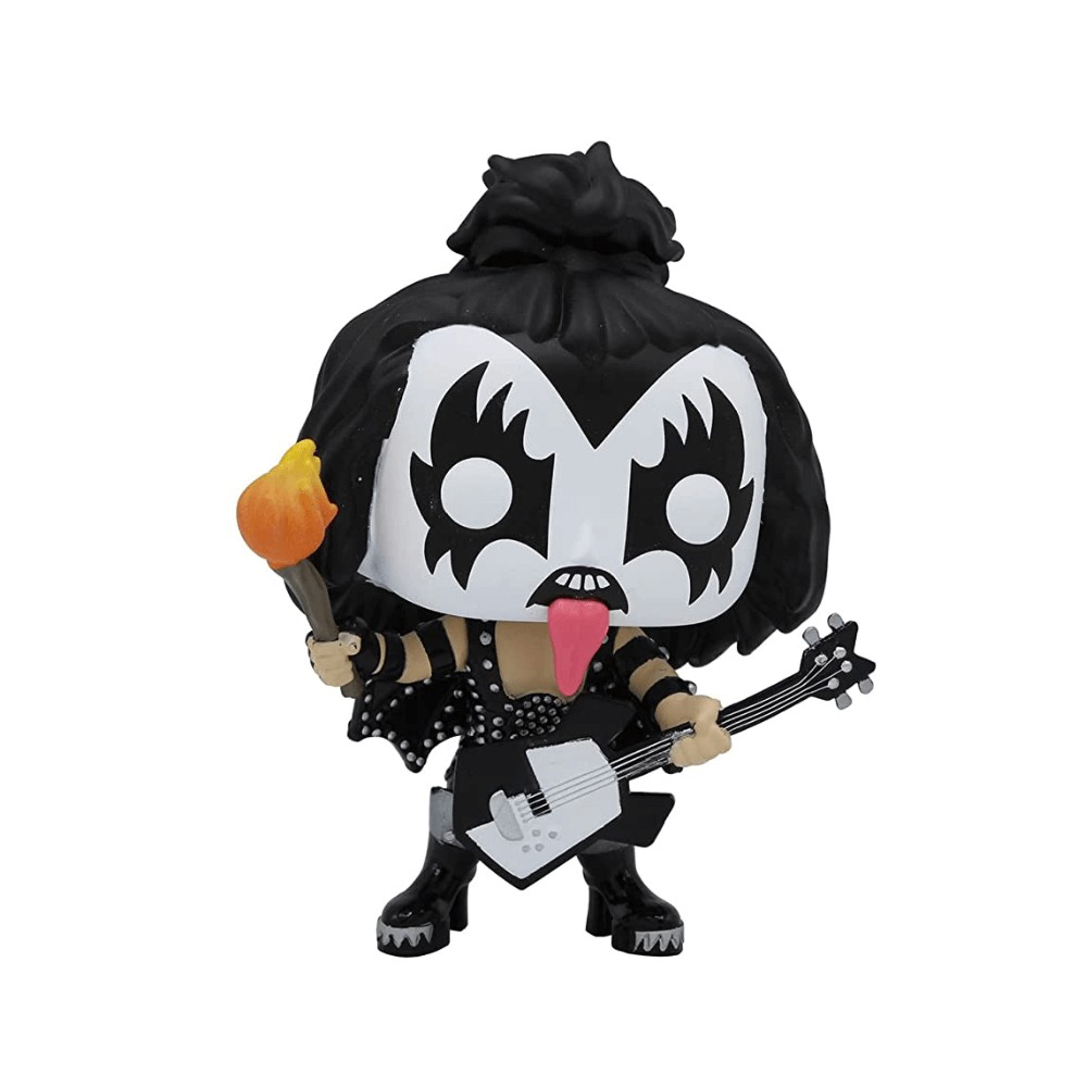 Funko Pop Rocks Kiss 121 The Demon Glows Exclusive - Game Games - A ...