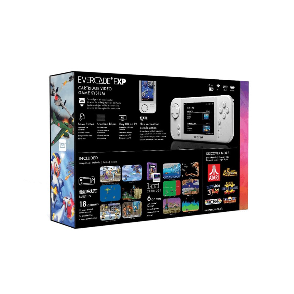 Blaze Evercade EXP Handheld USA Capcom Games - Game Games - A Loja Mais ...