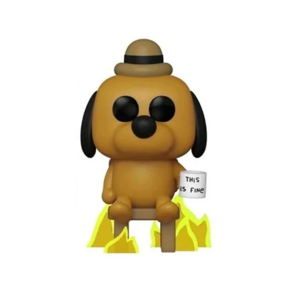 Funko Pop This Is Fine 56 Fine Dog Special Edition - Game Games - A ...