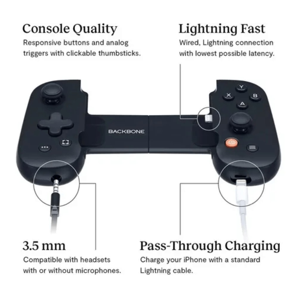 Controle Backbone One Gamepad p/ iPhone Xbox Edition - Game Games - A ...