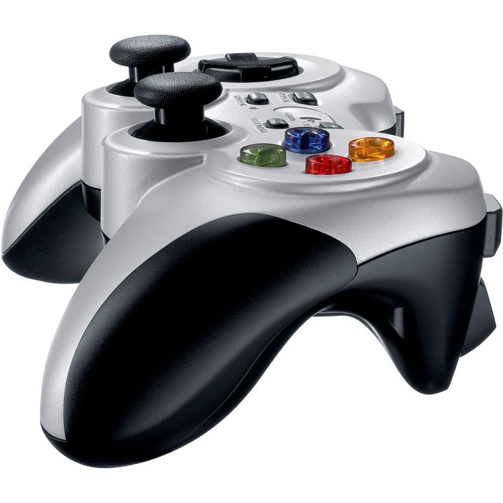 Controle de Jogo Logitech F710 Gamepad - PC - Game Games - A Loja Mais ...