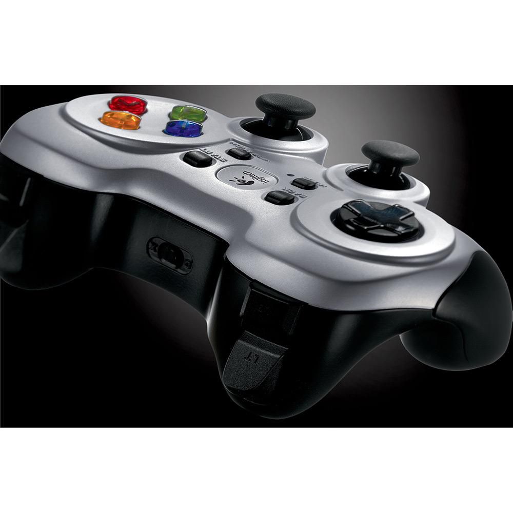 Controle de Jogo Logitech F710 Gamepad - PC - Game Games - A Loja Mais ...