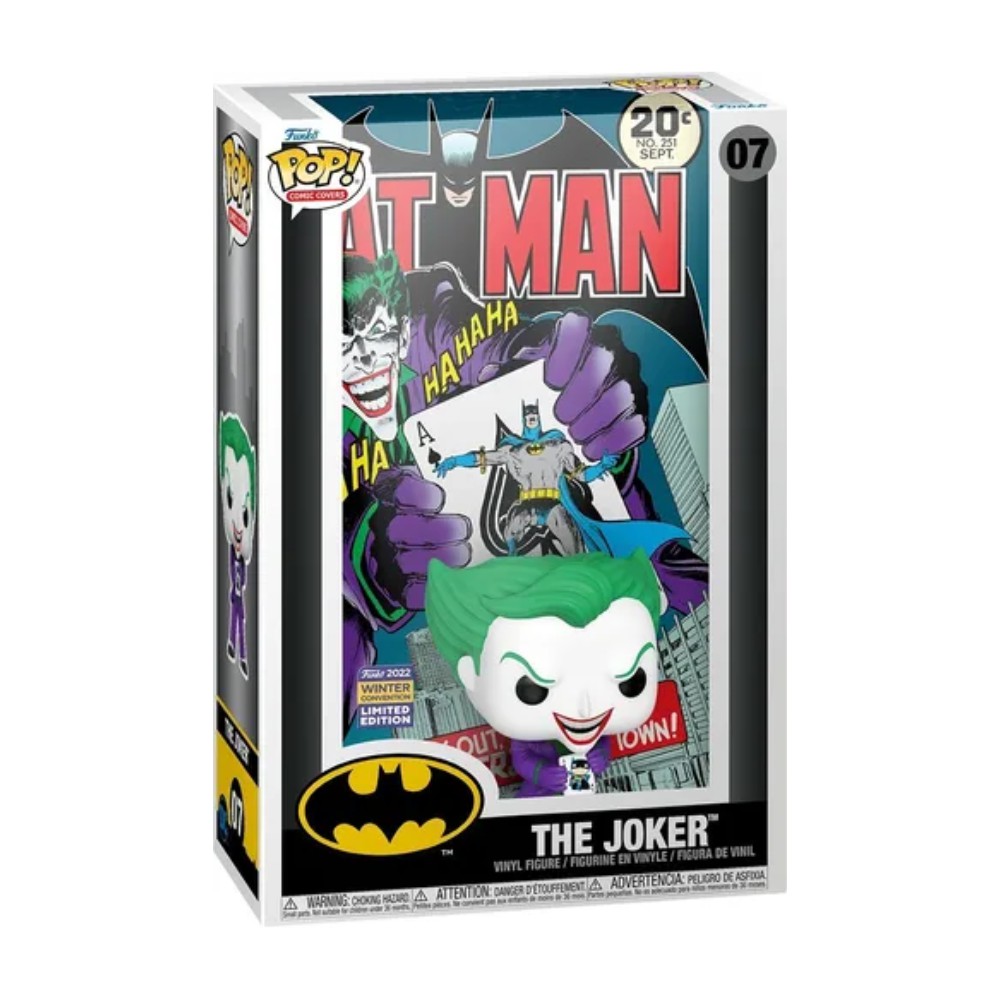 Funko Pop Comic Covers DC 07 The Joker CCXP 2022 - Game Games - A Loja ...