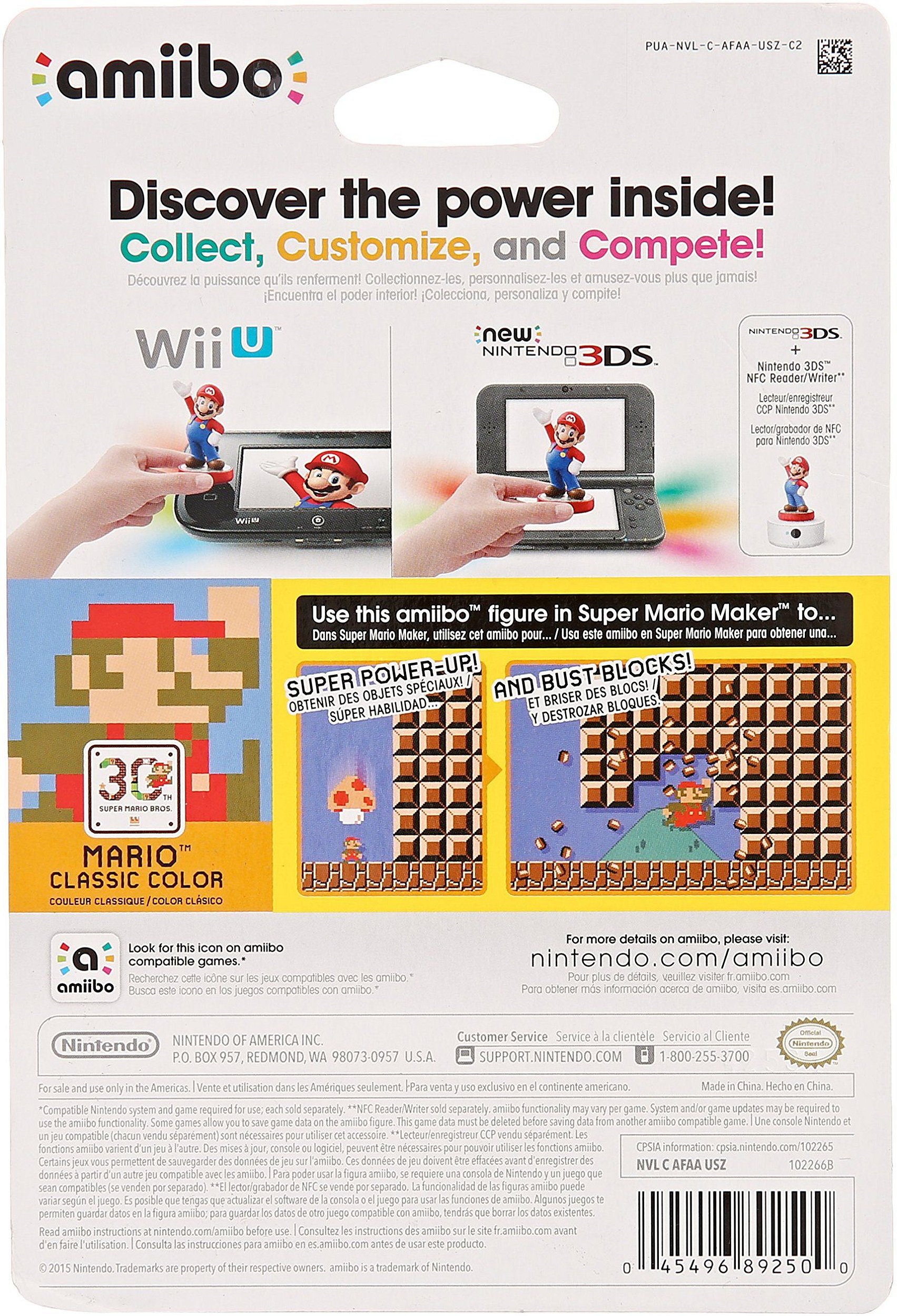 Amiibo Mario 8 Bits Classic - Game Games - A Loja Mais POP do Brasil ...