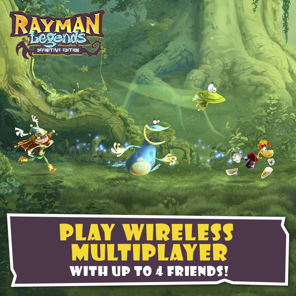 Rayman Legends Definitive Edition - Switch - Game Games - A Loja Mais ...