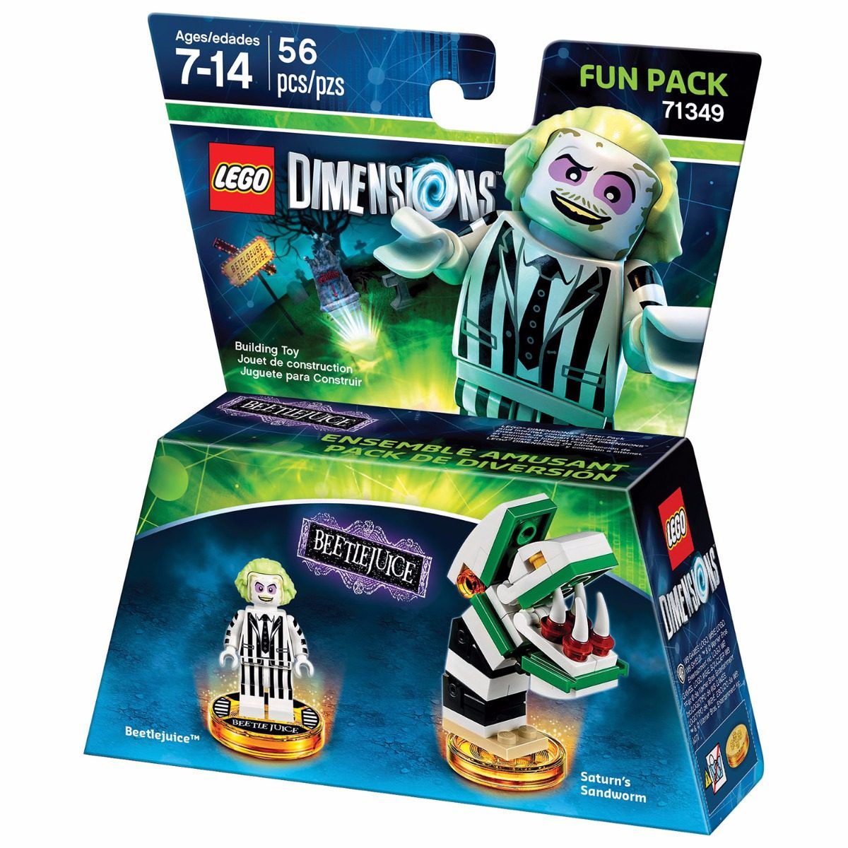 Beetlejuice Fun Pack - LEGO Dimensions - Game Games - A Loja Mais POP ...