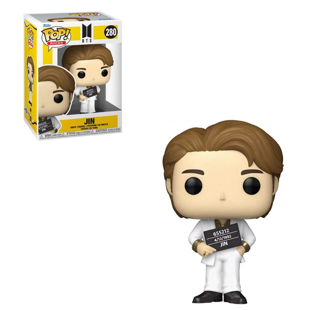 Funko Pop Rocks 280 Jin BTS - Game Games - A Loja Mais POP do Brasil ...