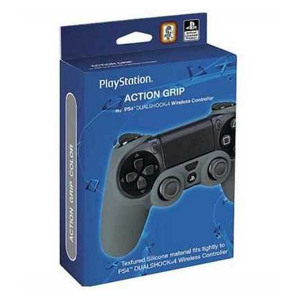 Action Grip Sleeve for Dualshock 4 Playstation PS4 - Cinza - Game Games ...