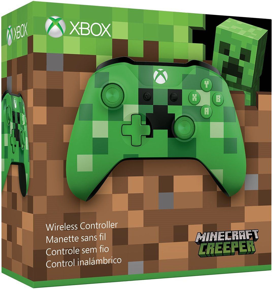 Controle Xbox One Wireless - Minecraft Creeper - Game Games - A Loja ...