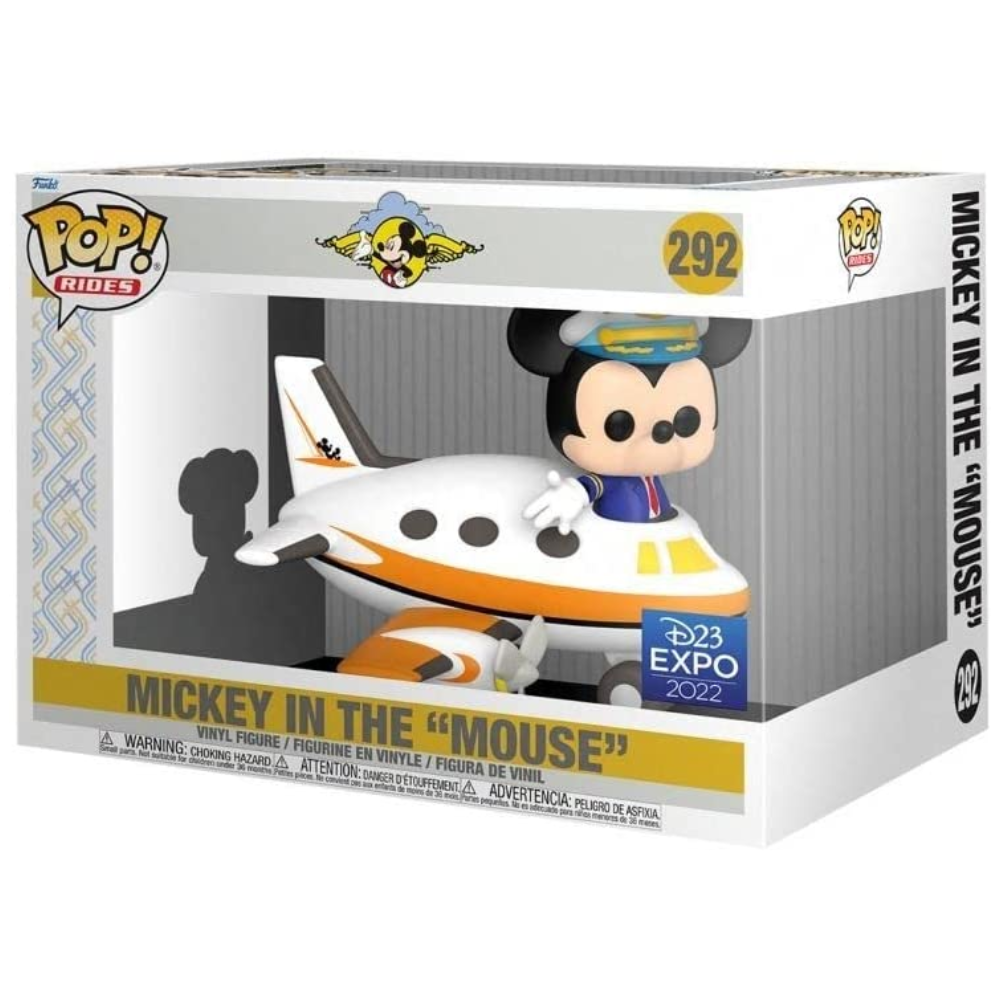 Funko Pop Disney 292 Pilot Mickey in the Mouse D23 Expo - Game Games ...