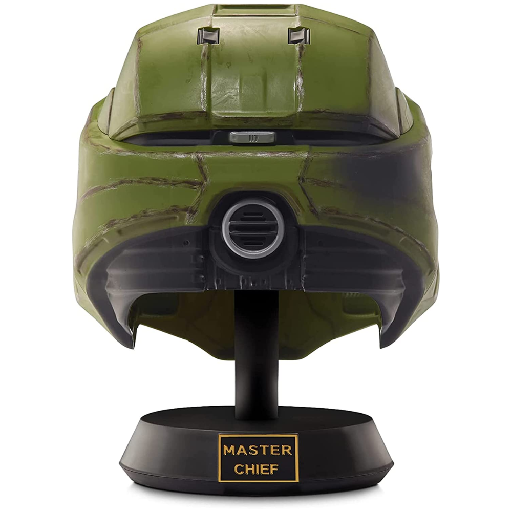Capacete Master Chief Halo c/ Suporte e Luzes LED Escala 1:1 - Game ...