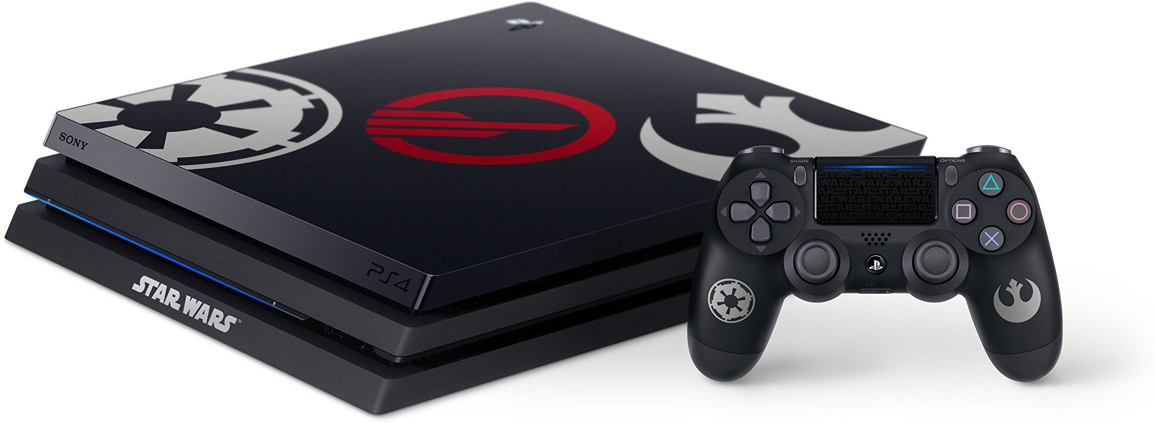 PlayStation 4 Pro 1TB Limited Console Star Wars Battlefront 2 - Game ...