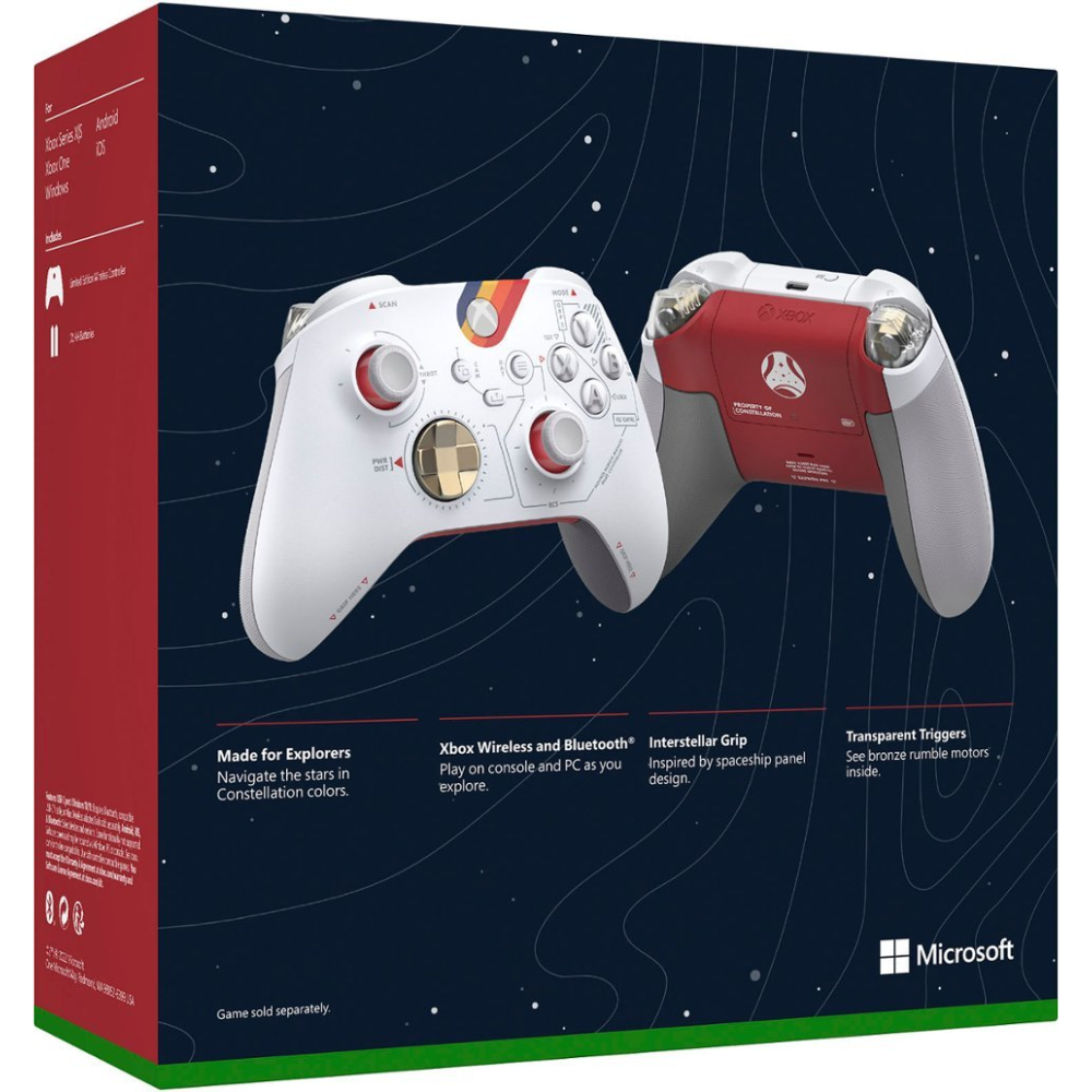 Controle Xbox Starfield Edition Series X/S, Xbox One, PC - Game Games ... Controle Xbox Starfield Edition Series X/S, Xbox One, PC - Game Games ...