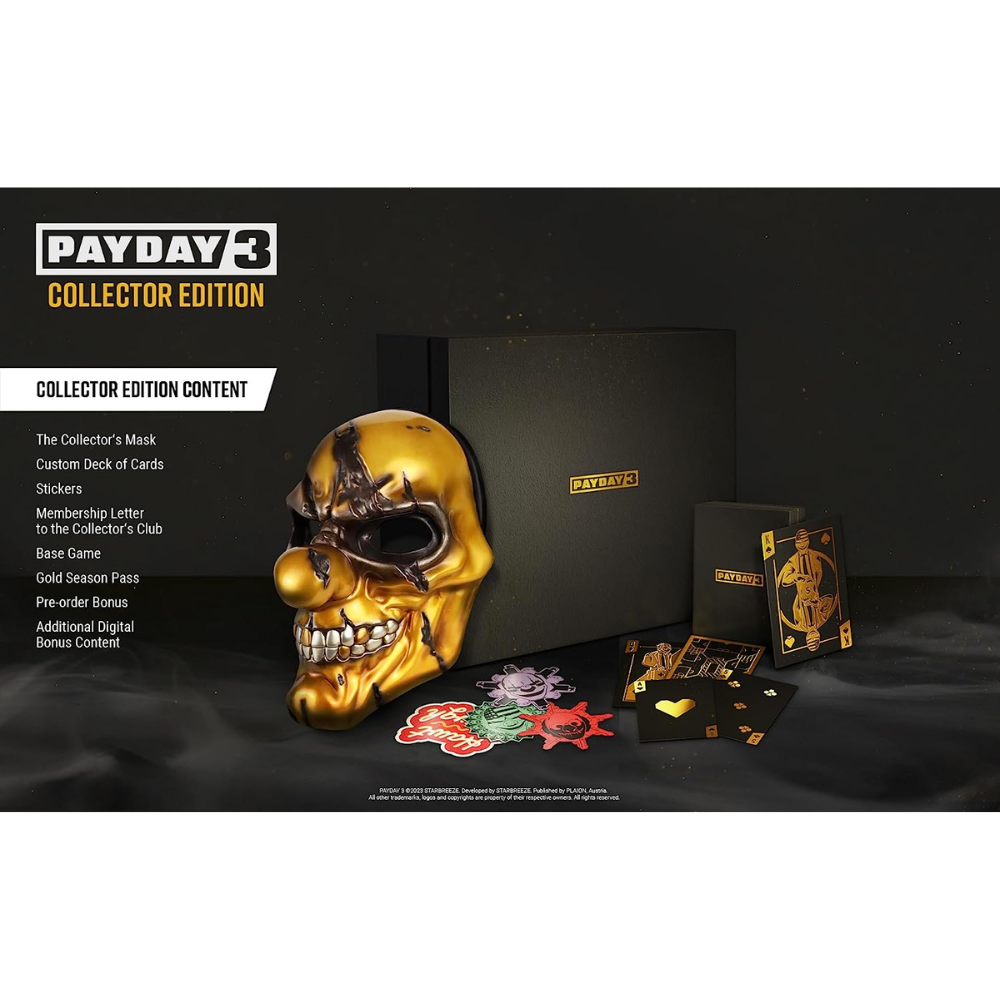 Payday 3 Collector Edition - Xbox Series X - Game Games - A Loja Mais ...
