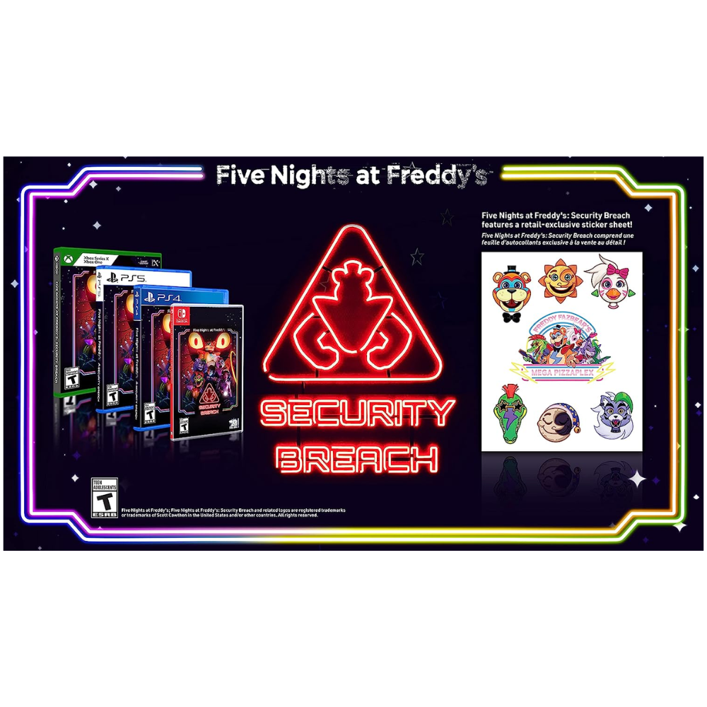 Five Nights at Freddy's Security Breach - Switch - Game Games - A Loja ...
